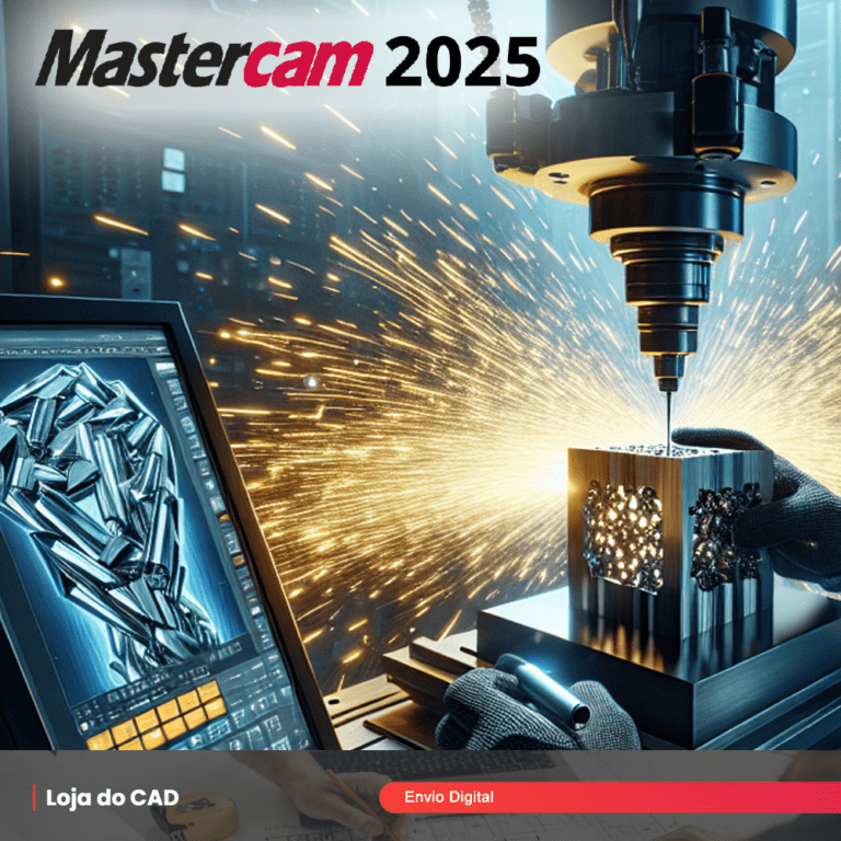 MasterCAM Design 2025 Portugues - Loja do CAD