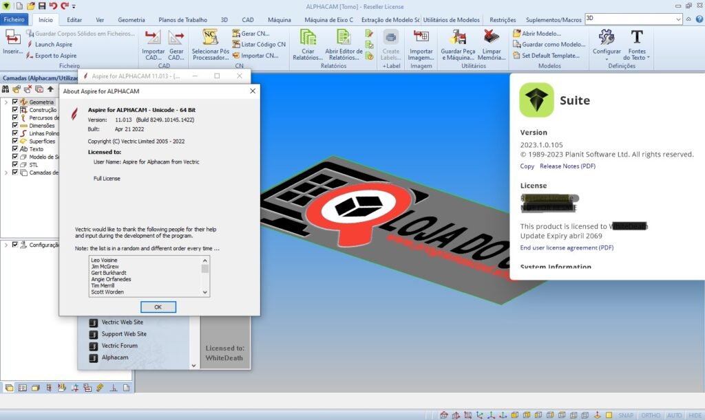 Vero Alphacam 2023 - Loja do CAD
