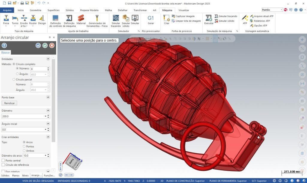 MasterCAM Design 2025 Portugues - Loja do CAD